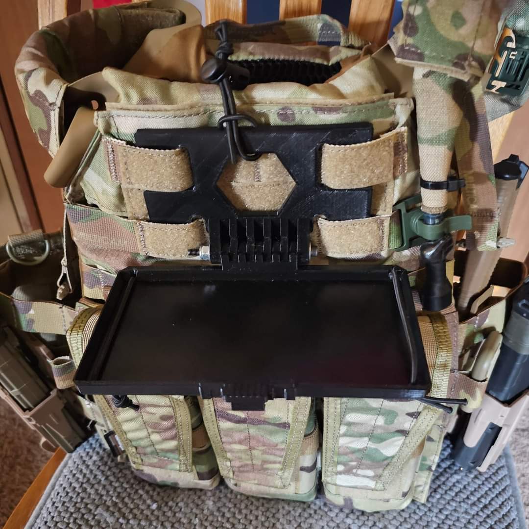 ATAK Mount for S23 Ultra Molle Phone Mount | 3D models download ...