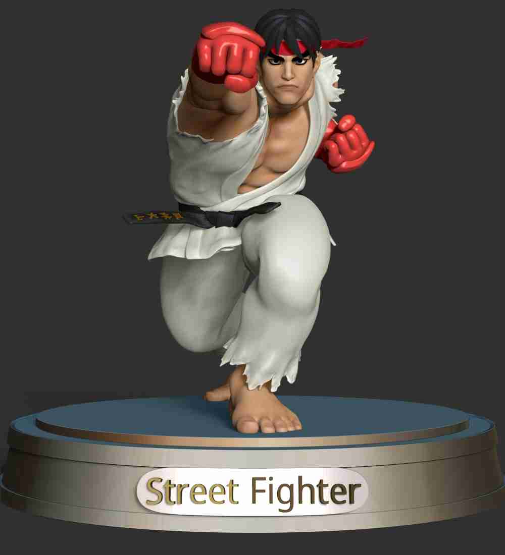 Ryu - Street Fighter | 3D models download | Creality Cloud
