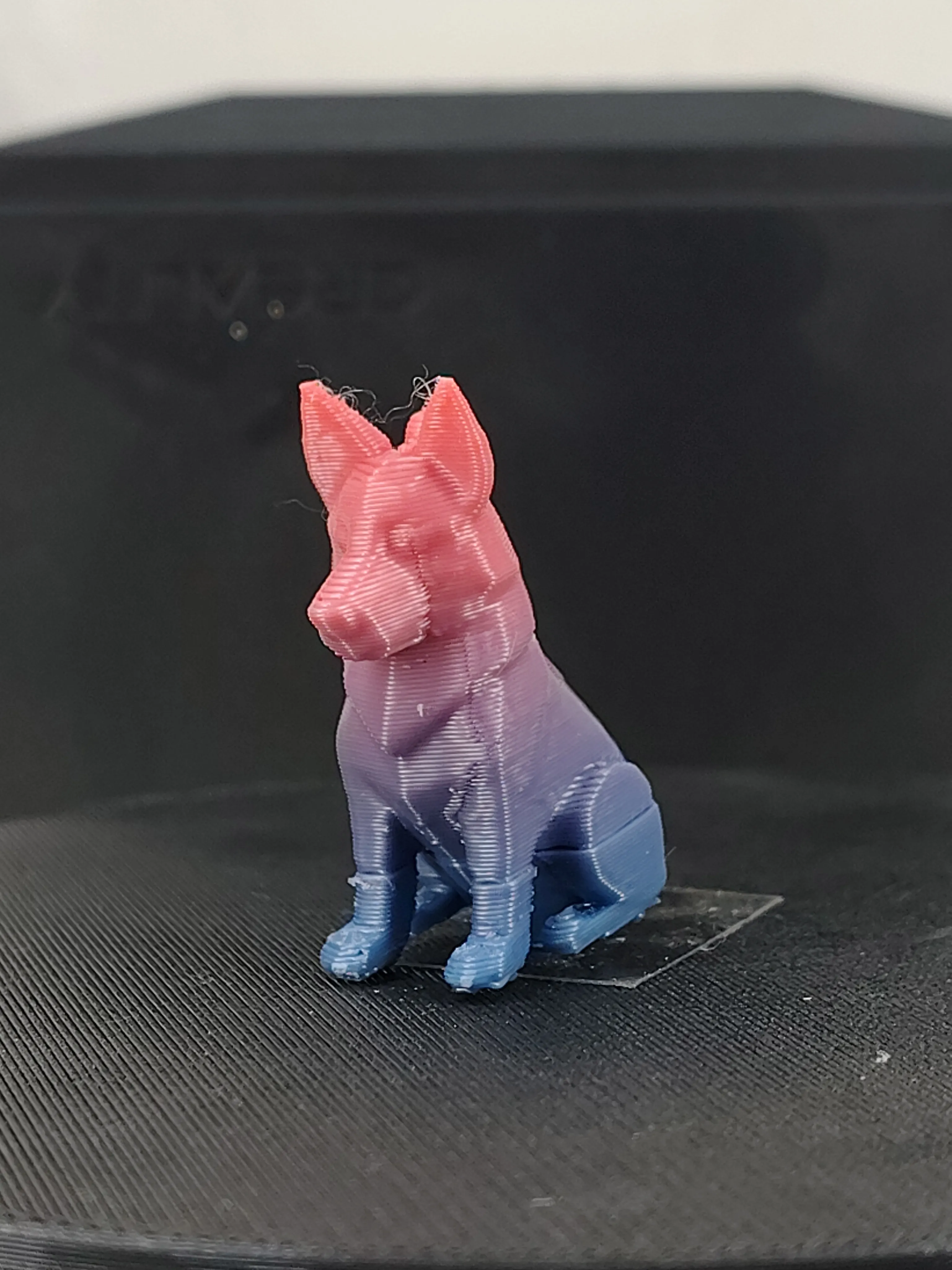 3D Printer Files | 3MF File | Low poly dog keychain | Creality Cloud