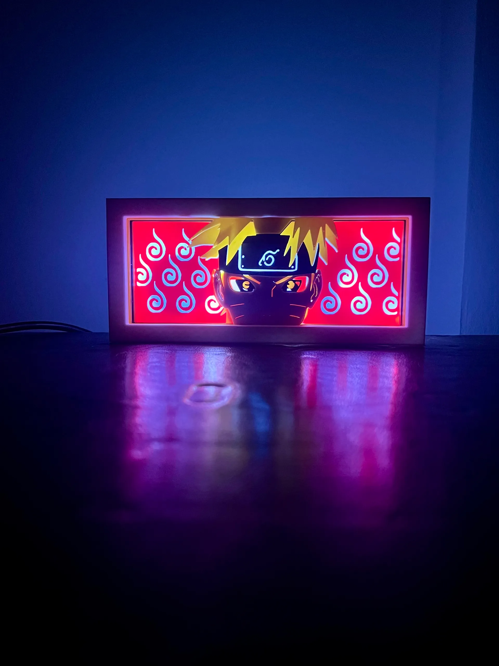 Lighting & Lamps STL Download - Naruto - LED Lightboxby ACSpark3D