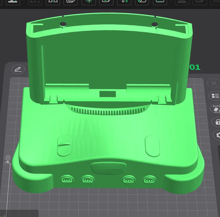 3D Printer Files | 3MF File | N64 Holder for Nintendo Switch | Creality ...