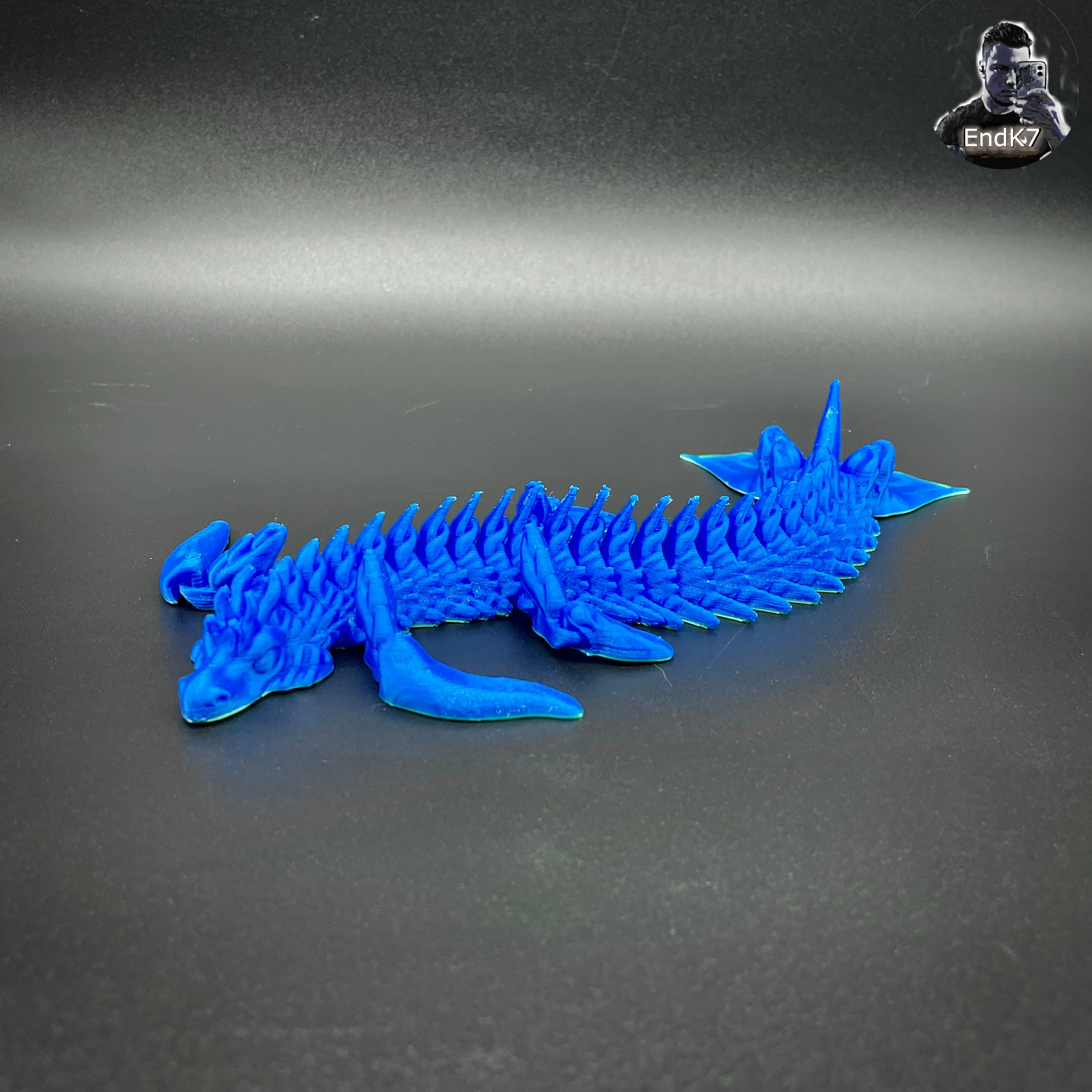 3D Printer Files | 3MF File | Sea Dragon - Articulated - Print in Place - Flexi | Creality Cloud