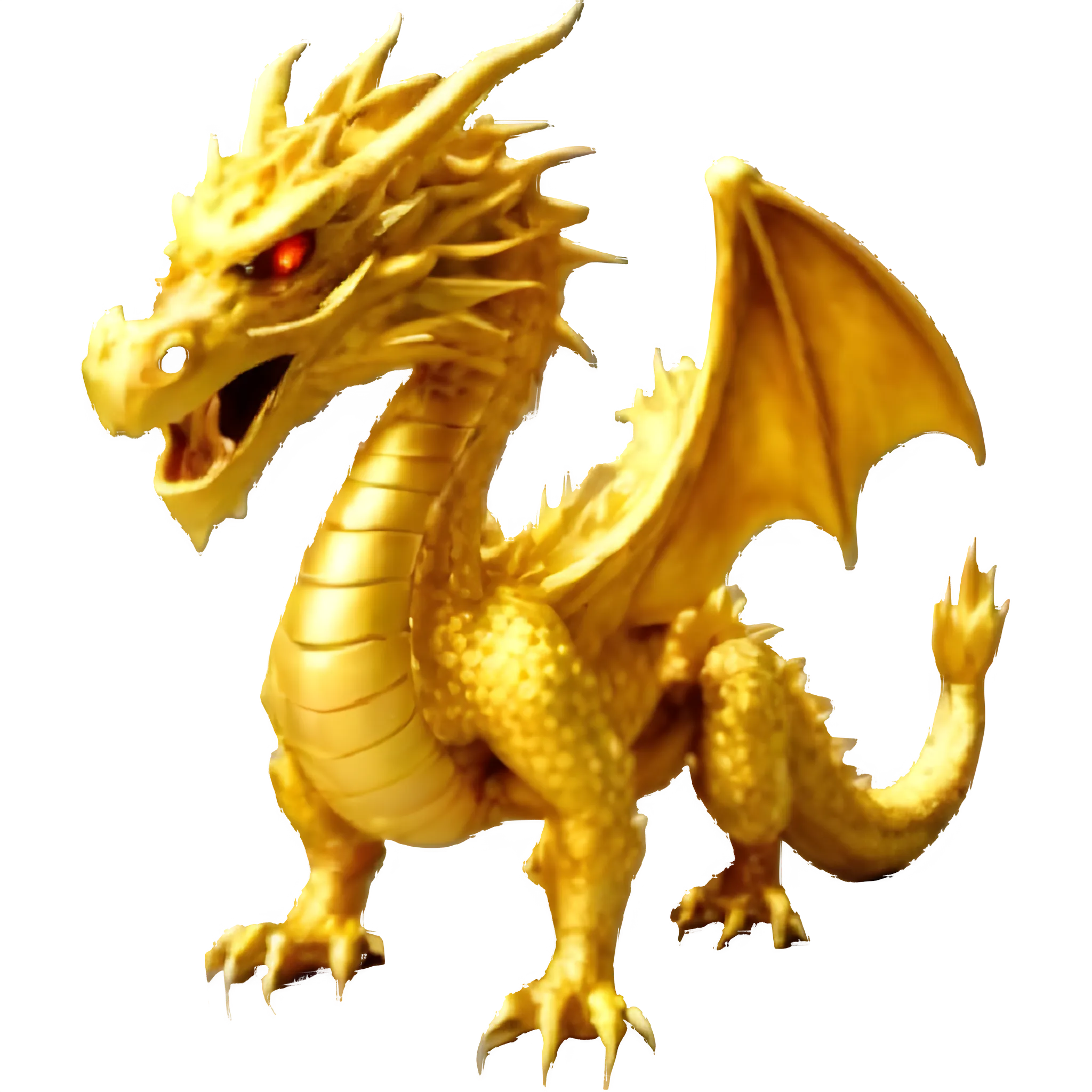 Characters & Creatures STL Download - Golden Guardian Dragonby MR AnyCAD
