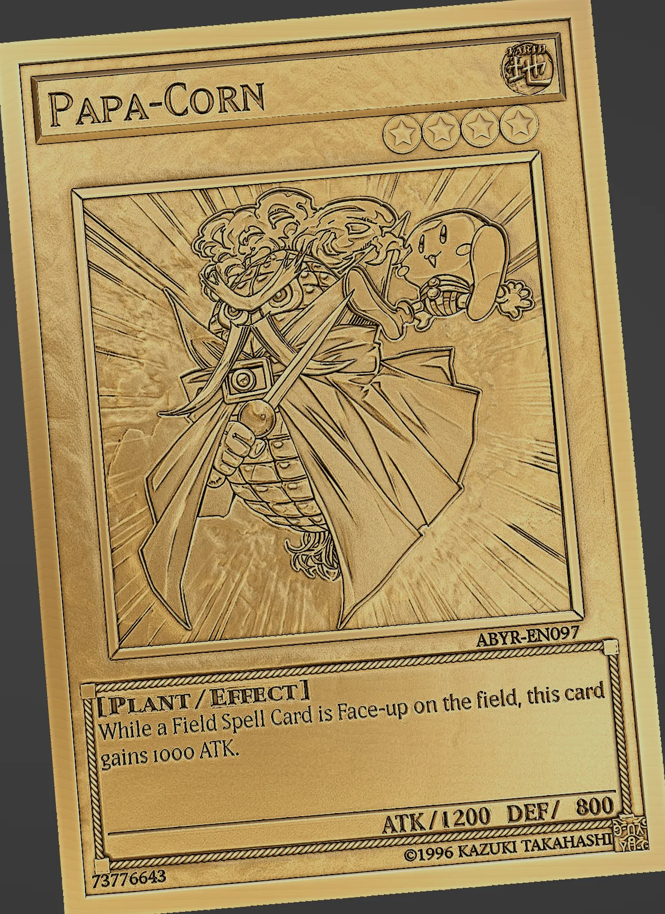 Papa-Corn - yu-gi-oh! | 3D models download | Creality Cloud