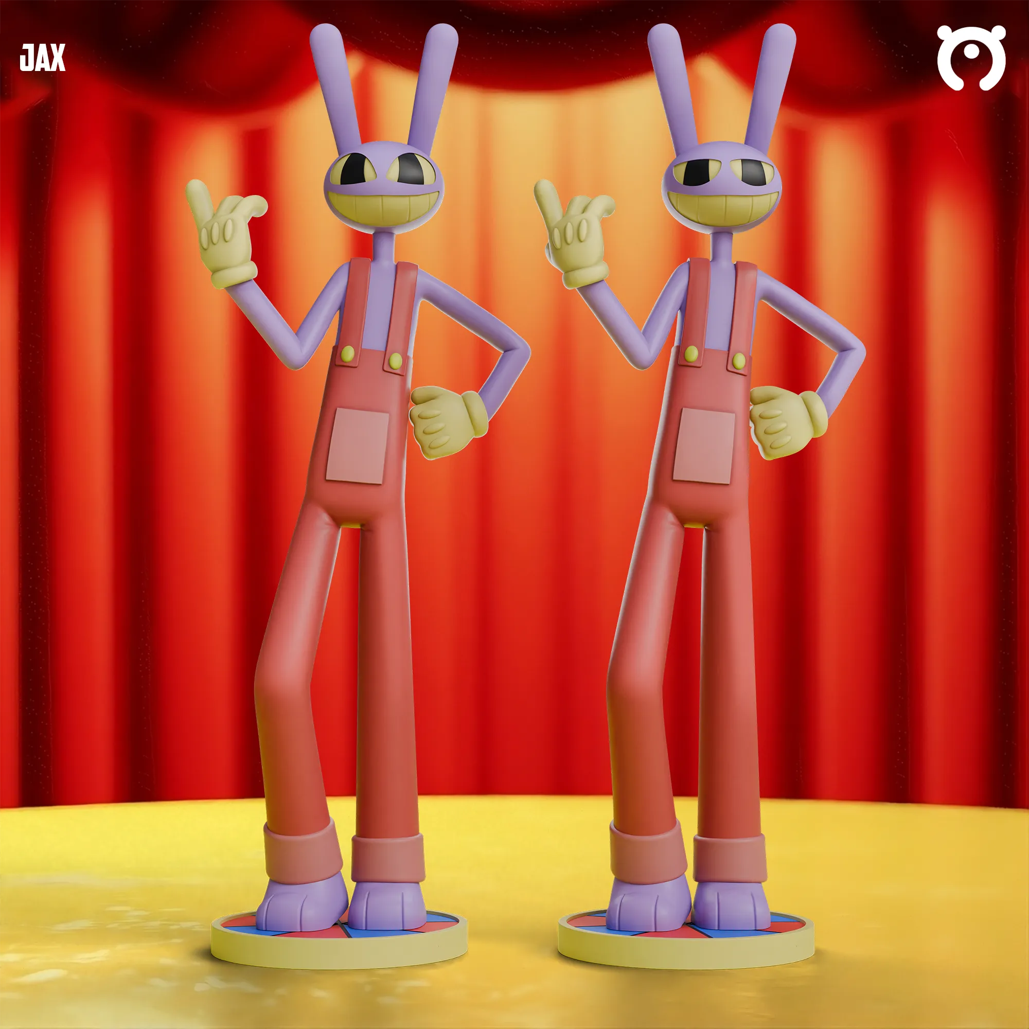 Other STL Download - Jax - The amazing digital circusby Gom3D