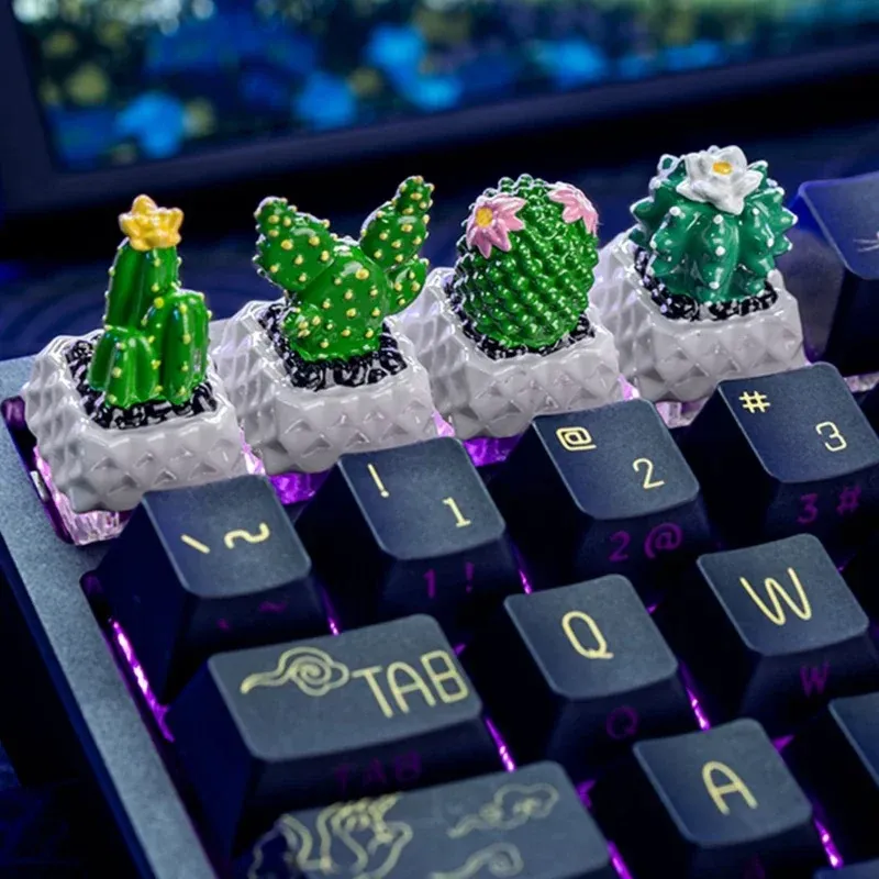 Miniature Games & Accessories STL Download - Cactus keycaps ...