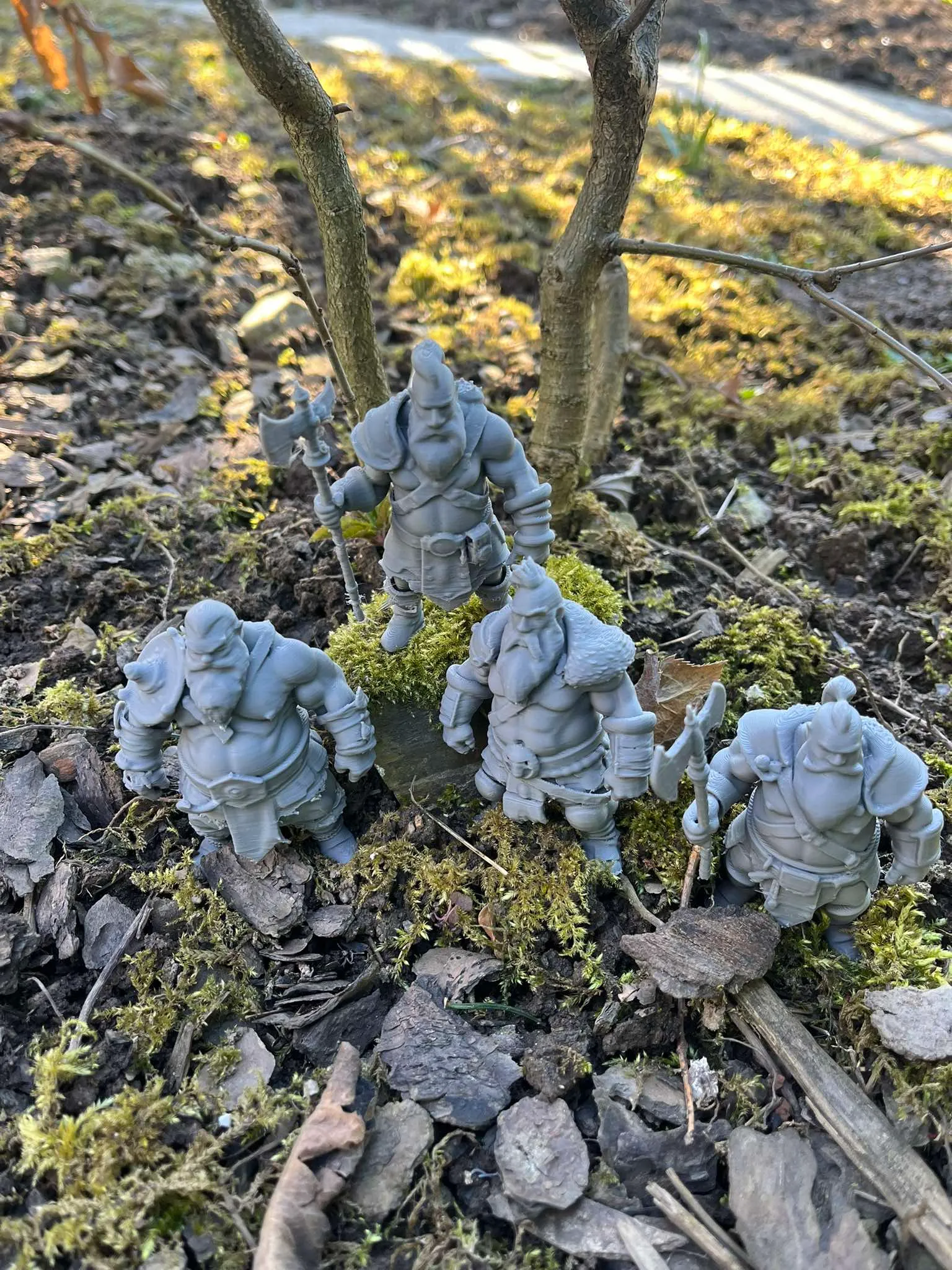 3D Printer Files | 3MF File | Dwarf warriors | Creality Cloud