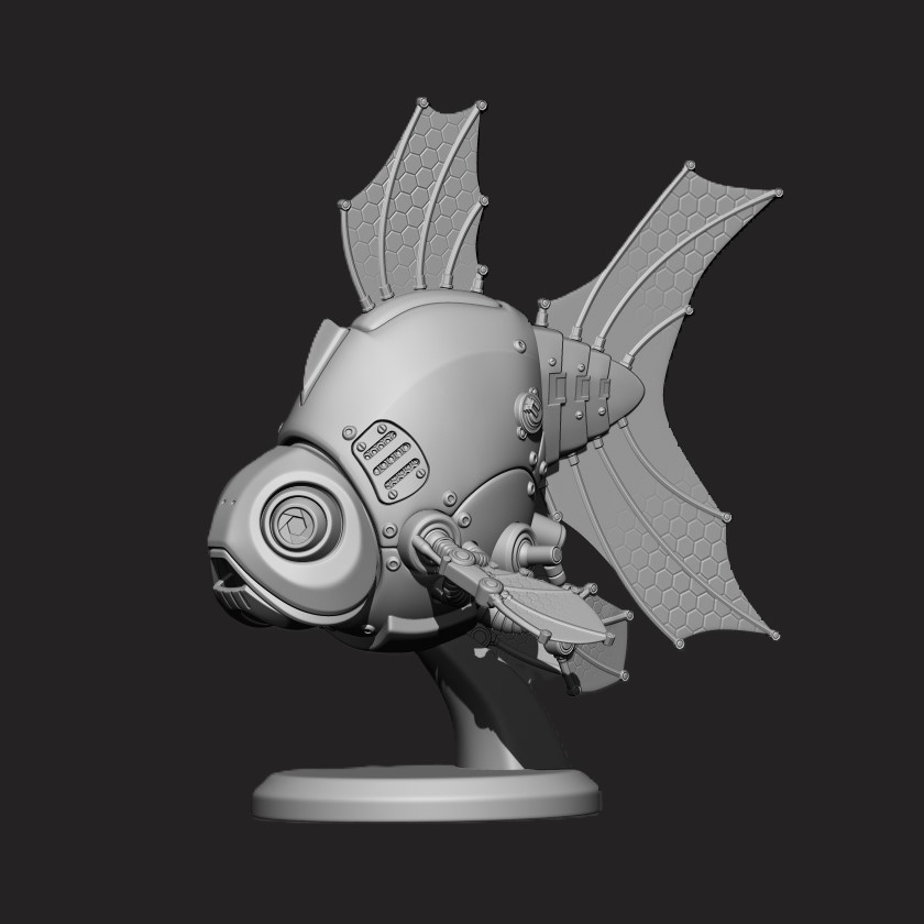 FISH BOT - READY FOR 3D PRINT | 3D models download | Creality Cloud