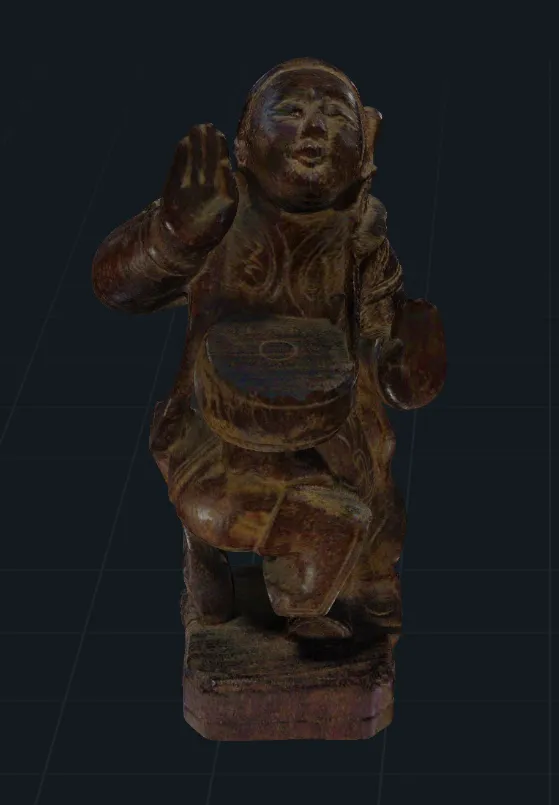 3D Printer Files | 3MF File | Wooden Statue 3 (3d scanned) | Creality Cloud