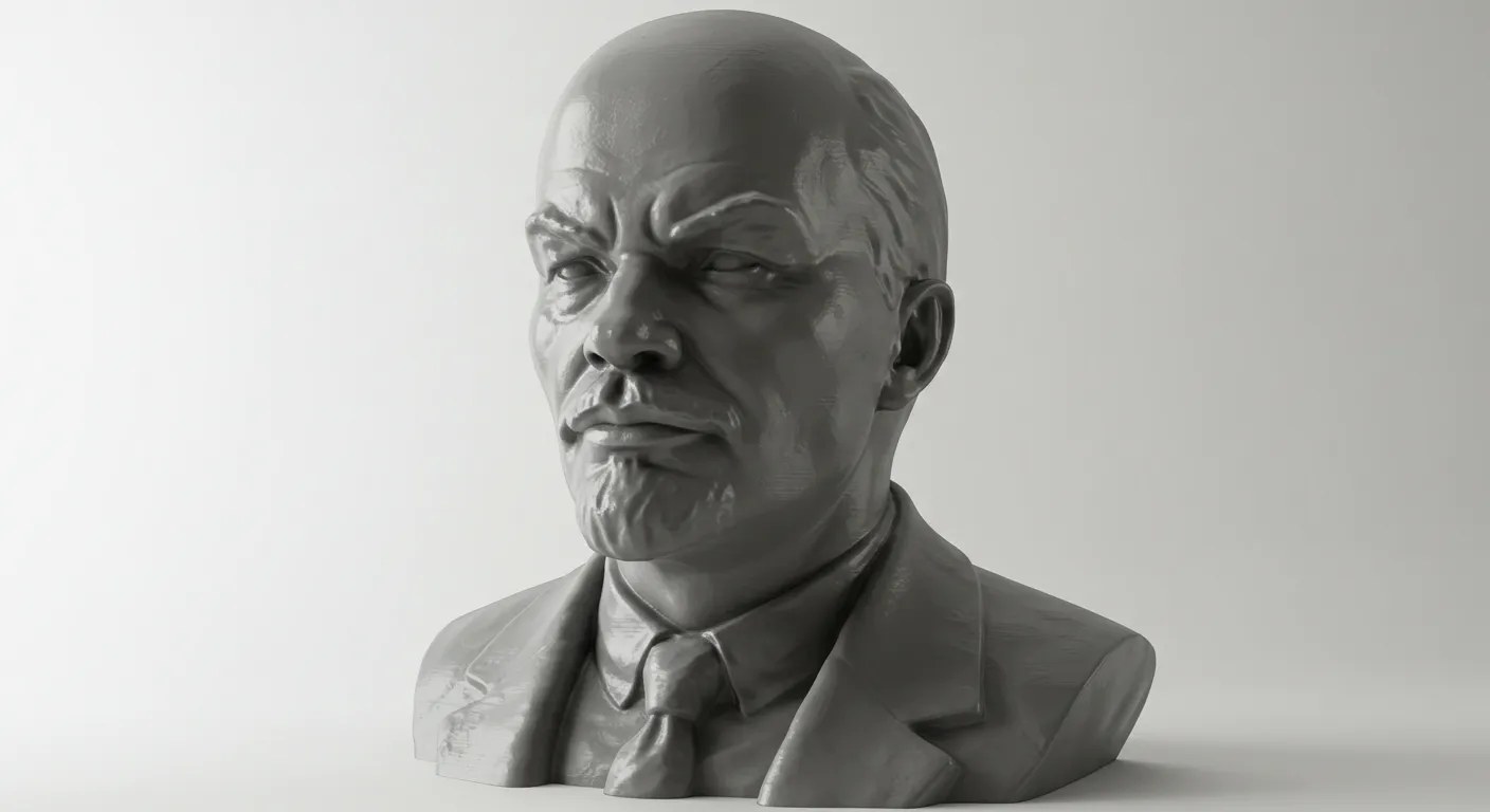 Sculptures & Artworks STL Download - Epochal Bust: 3D Printable Lenin ...