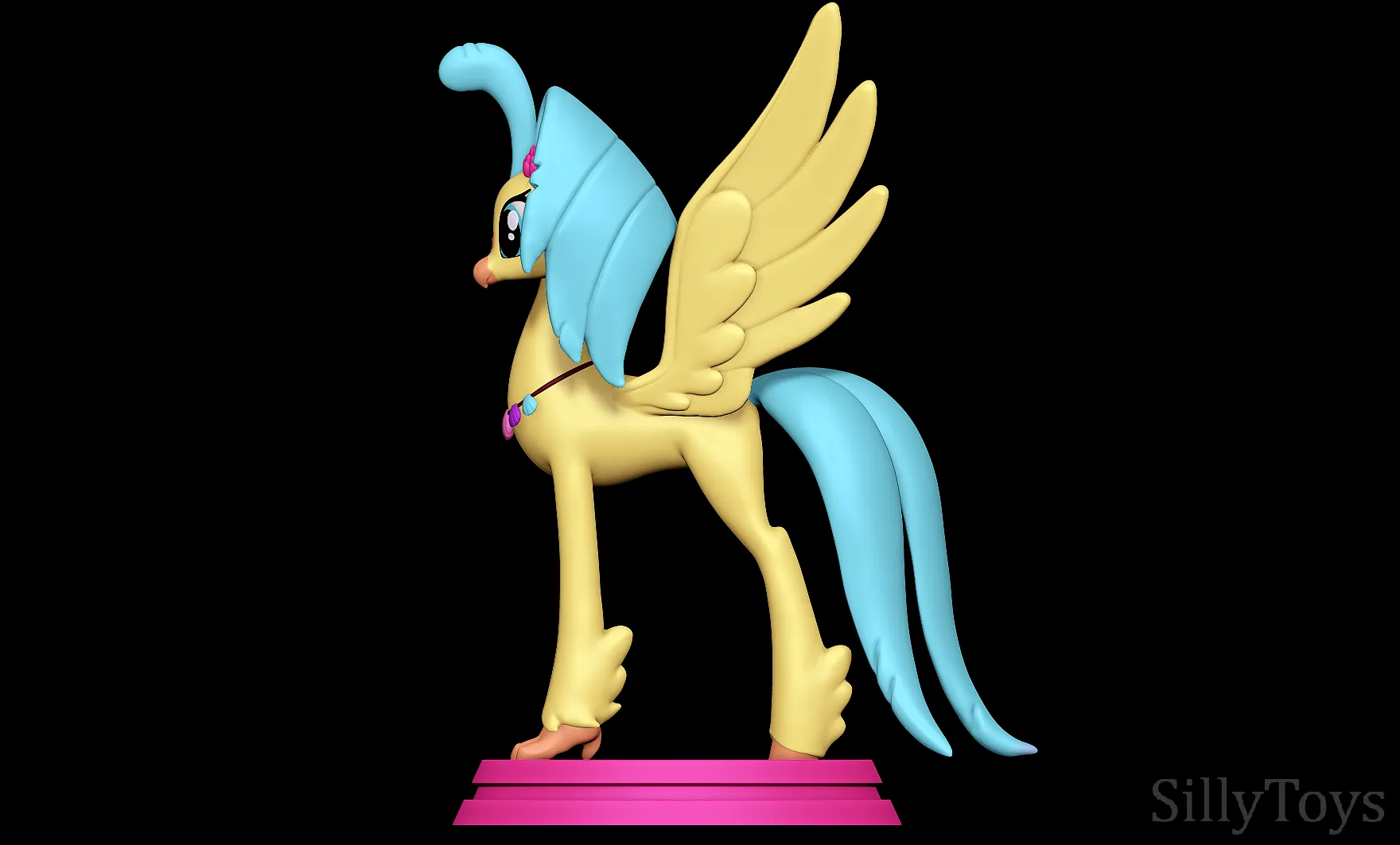 Characters & Creatures STL Download - Hippogriff Skystar - My Little ...