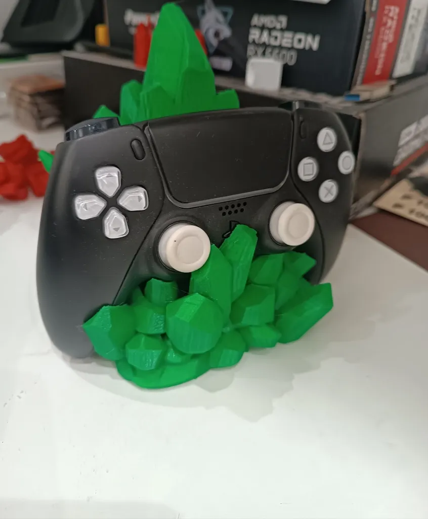 3D Printer Files | 3MF File | PS5_CrystalControllerHolder | Creality Cloud