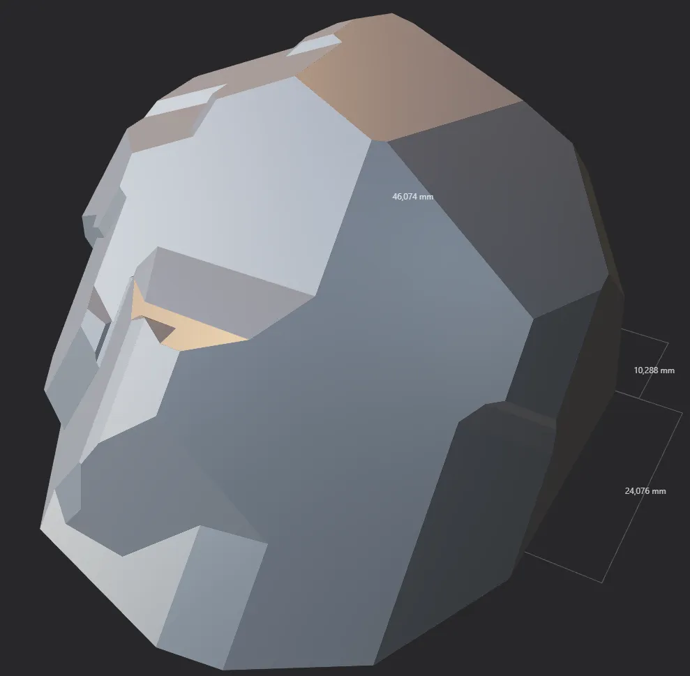 3D Printer Files | 3MF File | A Low Poly Boulder | Creality Cloud