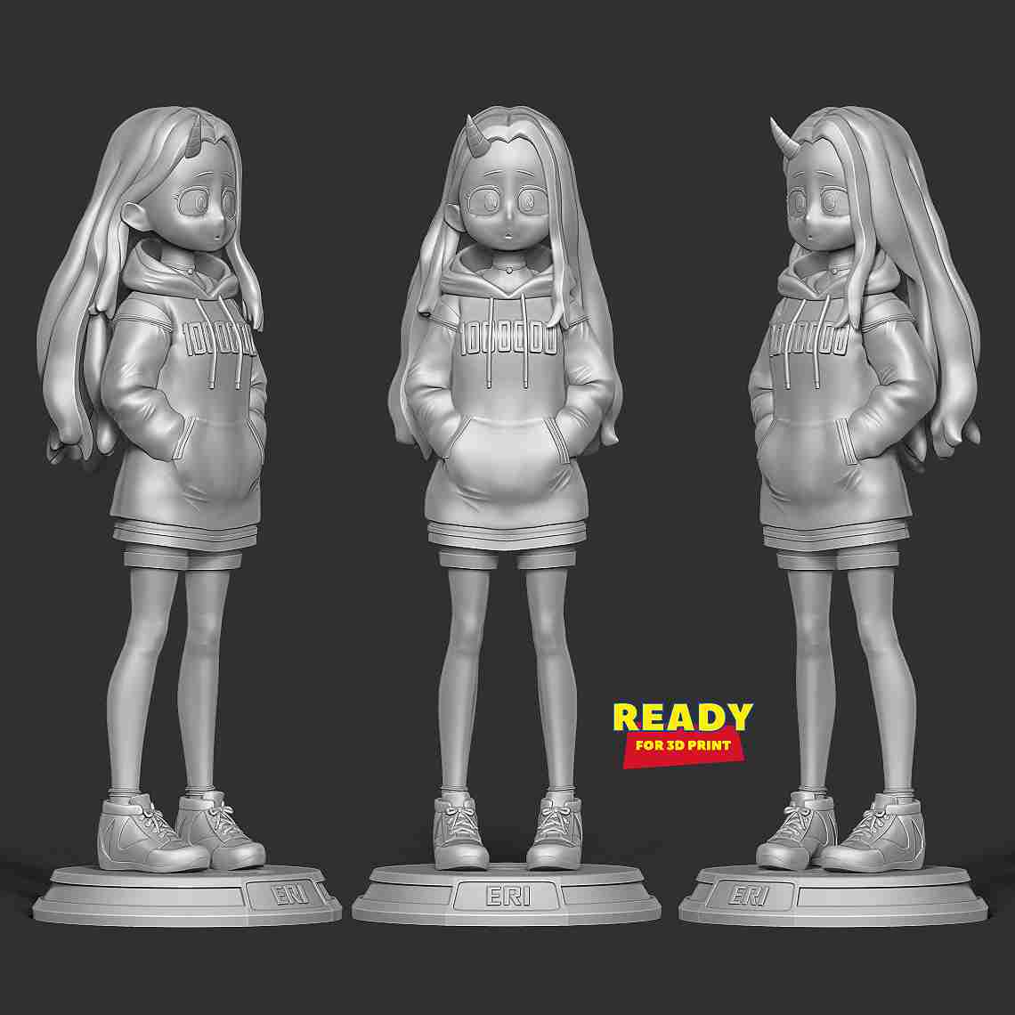 Eri - My Hero Academia | 3D models download | Creality Cloud