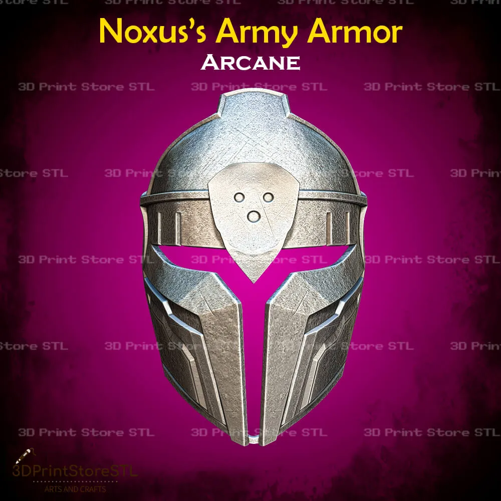 Cosplay STL Download - Noxus Army Armor Cosplay Arcane - STL Fileby 3D ...