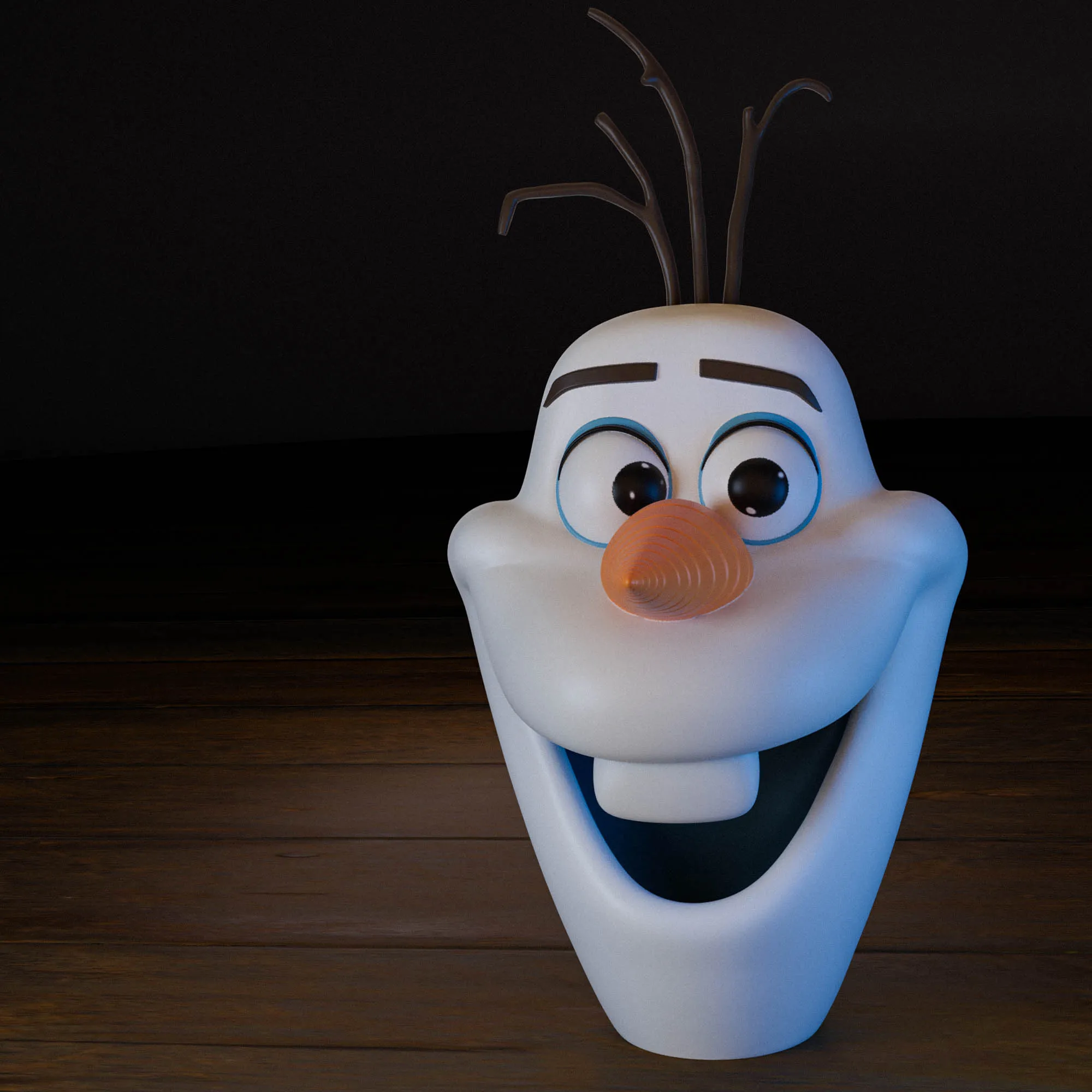 Characters & Creatures STL Download - Olaf the Snowmanby GALAXIARUM 3D