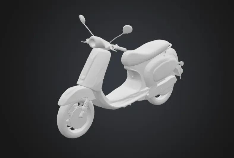 3D Printer Files | 3MF File | Vespa scooter | Creality Cloud