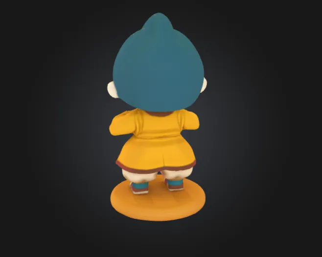 Archivos de impresora 3D | Archivo 3MF | Taiko-spirit monk | Creality Cloud
