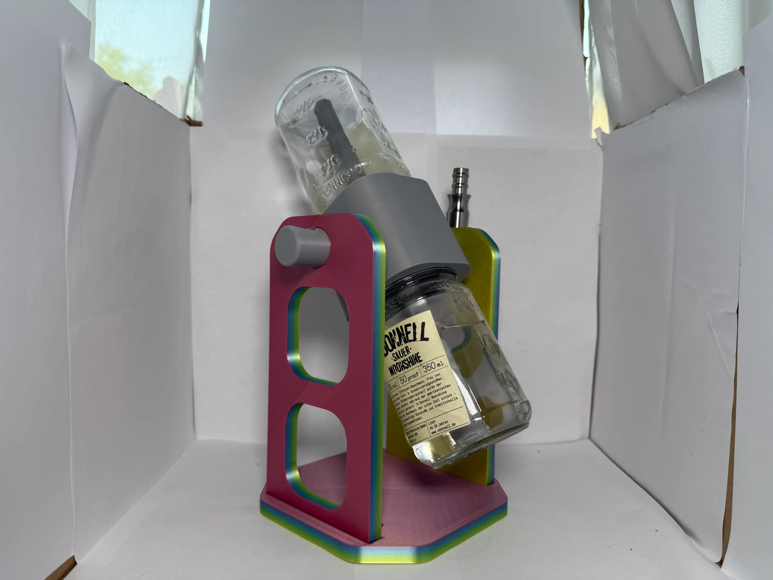 3D Printer Files | 3MF File | Free Gravity Bong/ Hookah – Mason Jar ...