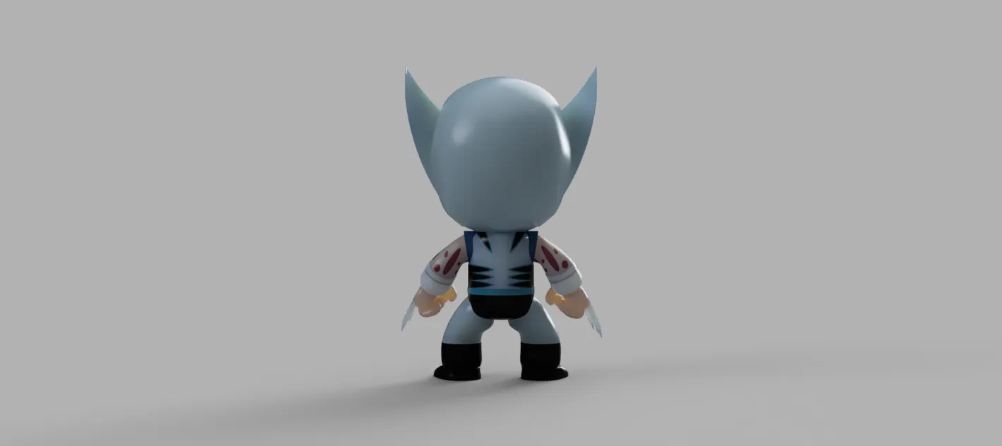 Characters & Creatures STL Download - Marvel Comics Mini Wolverine ...