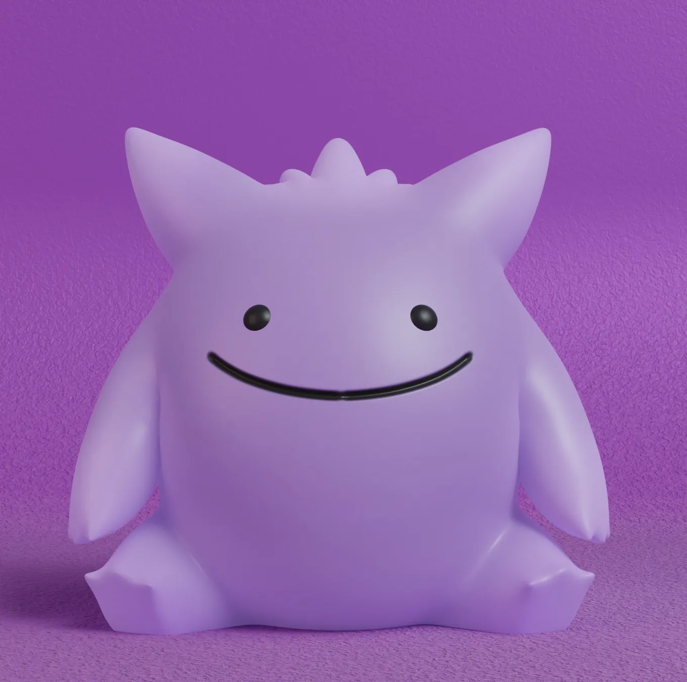 3D Printer Files | 3MF File | Pokemon - Ditto Gengar | Creality Cloud