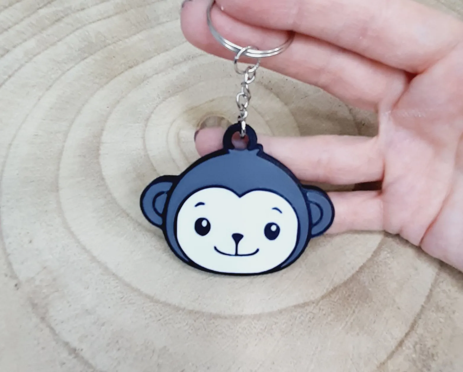 LLAVERO MONO / MONKEY KEYCHAIN | 3D models download | Creality Cloud