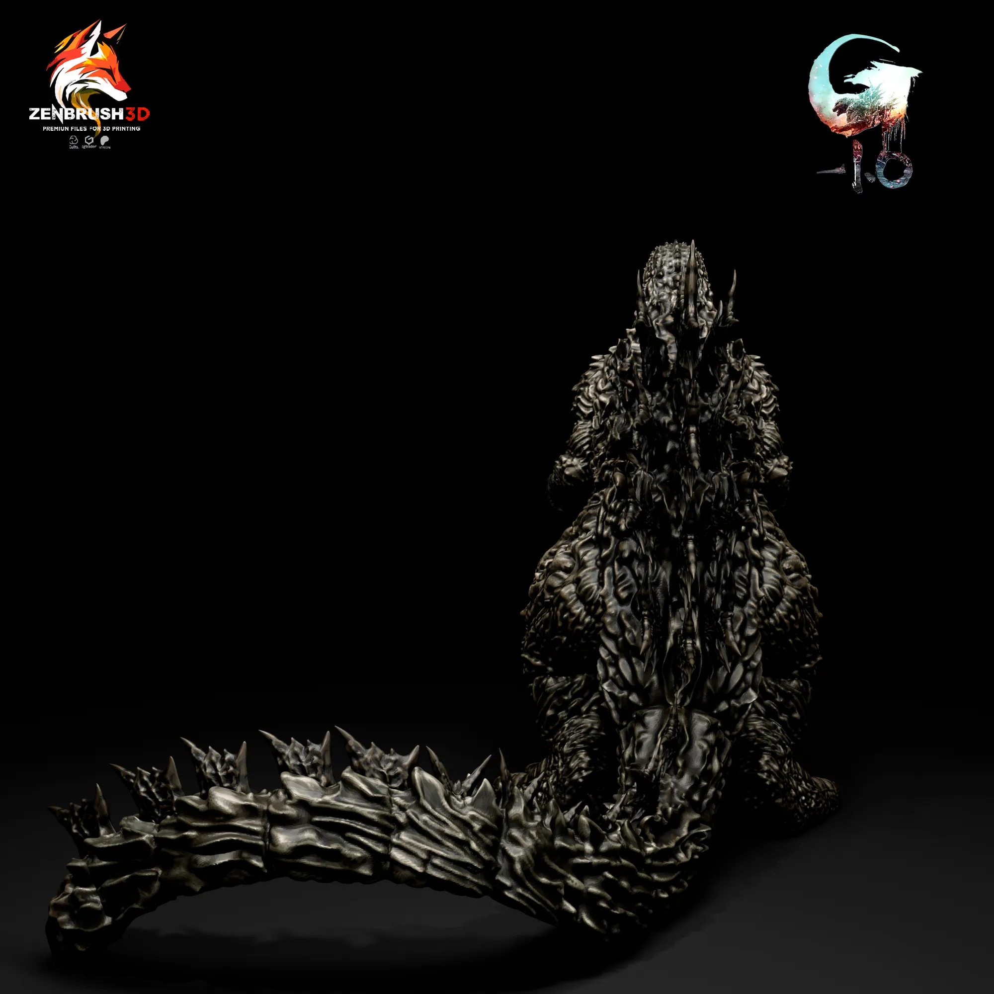 GODZILLA - MINUS ONE 3D PRINTING | 3D models download | Creality Cloud