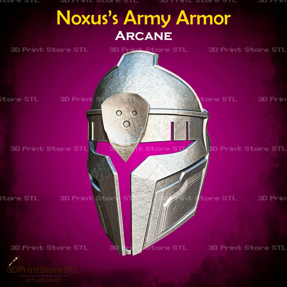 Cosplay STL Download - Noxus Army Armor Cosplay Arcane - STL Fileby 3D Print Store STL