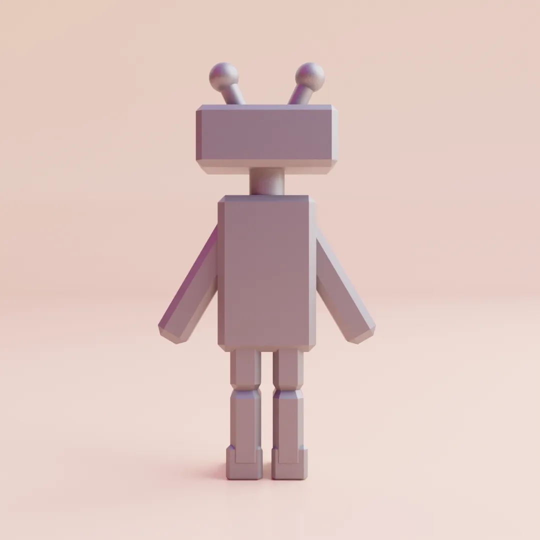 3D Printer Files | 3MF File | cute robot toy idea for fun | Creality Cloud