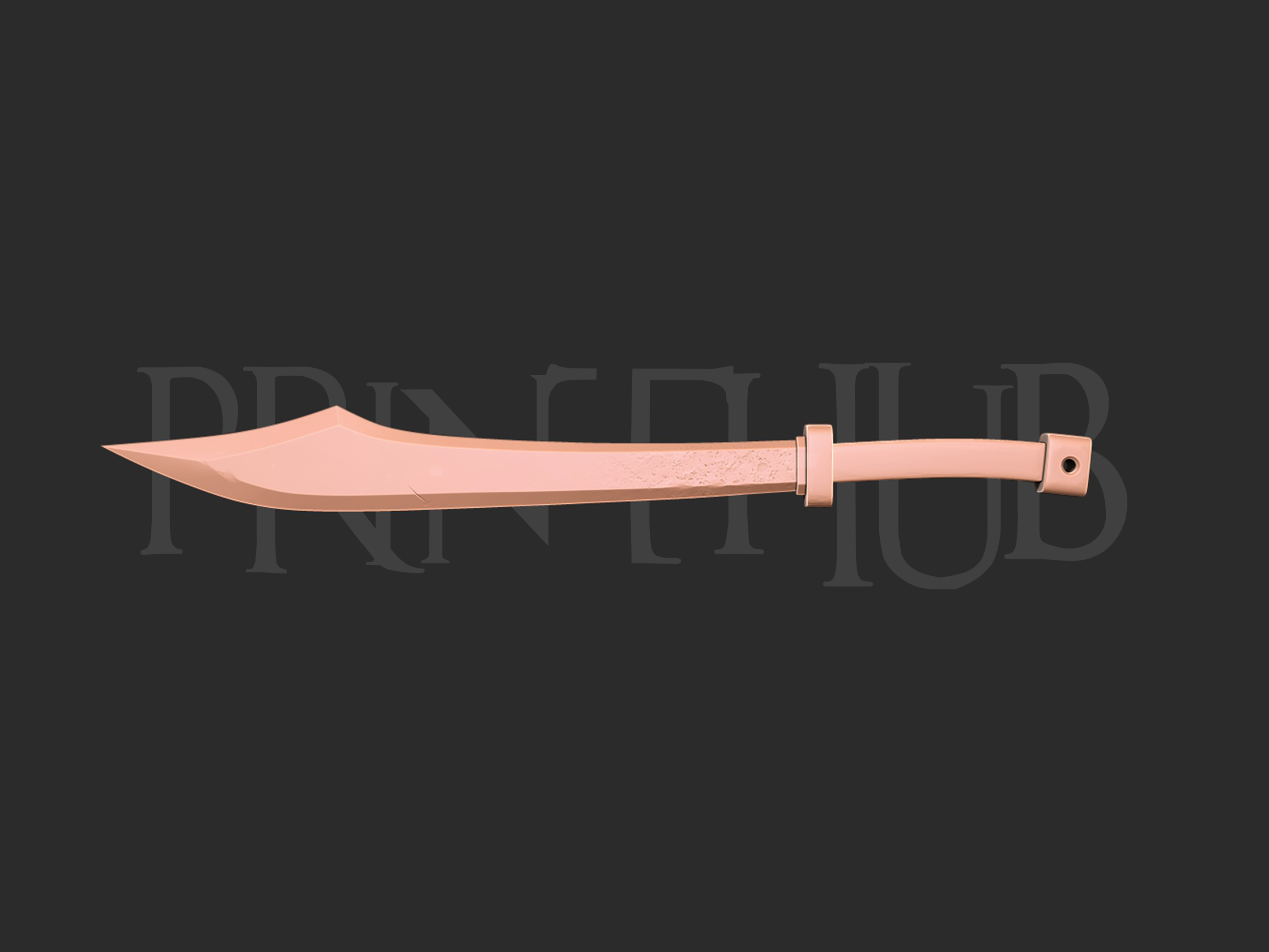 Jujutsu Kaisen - Jet Black Shadow Sword Megumi Fushiguro | 3D models ...