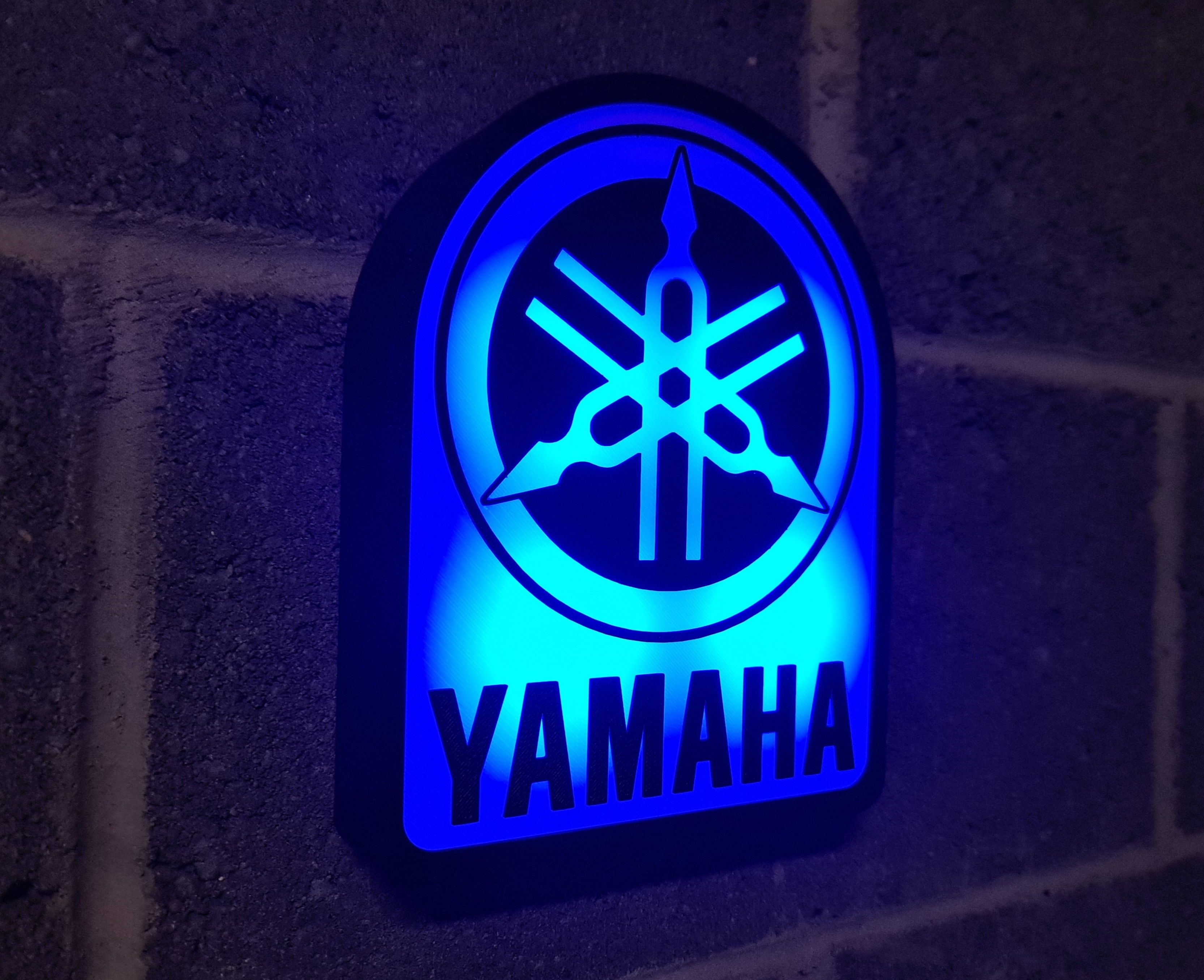 LED Lightbox Yamaha YZF R1 R6 XSR 700 900 R7 MT 10 MT 09 MT | 3D models ...