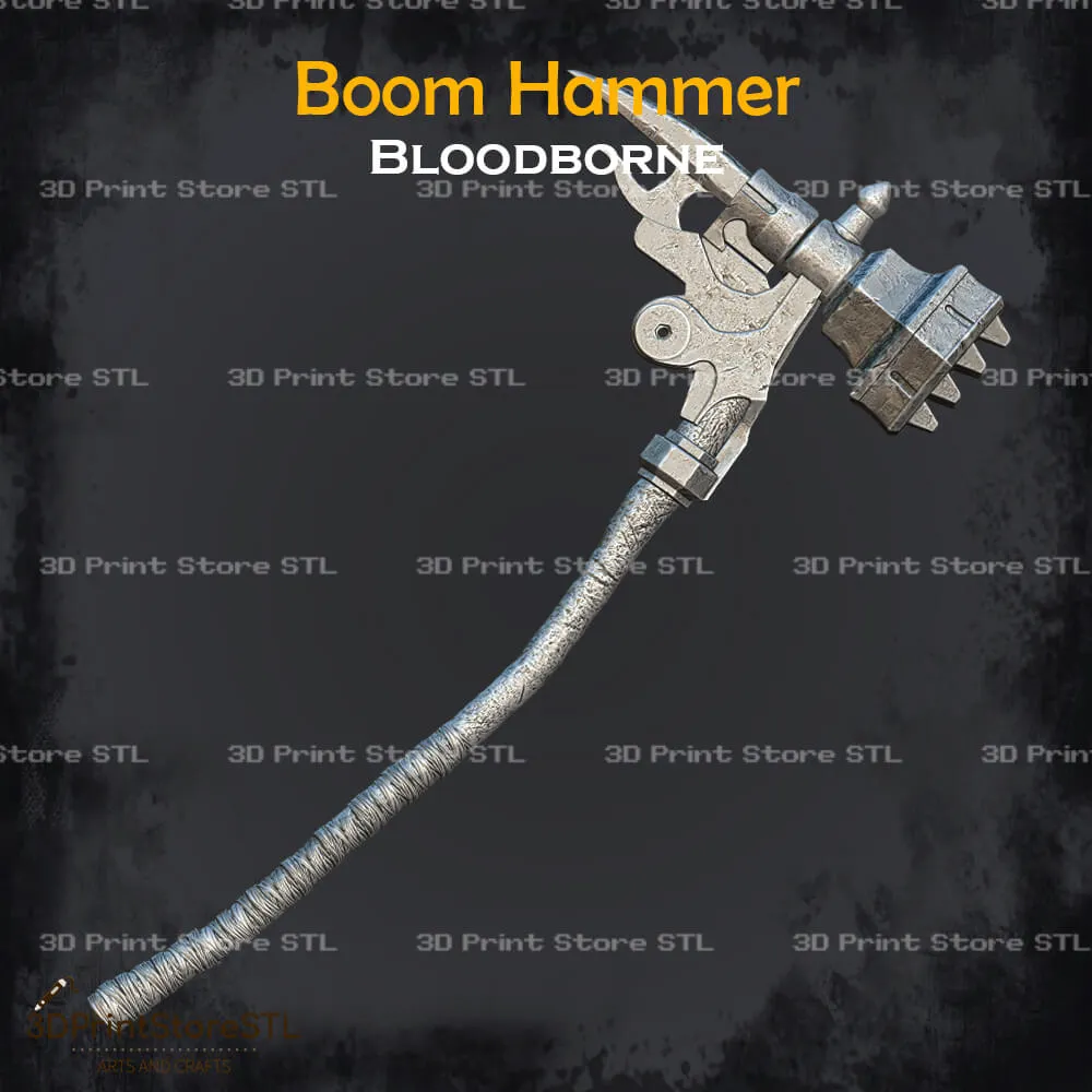 Cosplay STL Download - Boom Hammer Cosplay Bloodborne - STL Fileby 3D ...