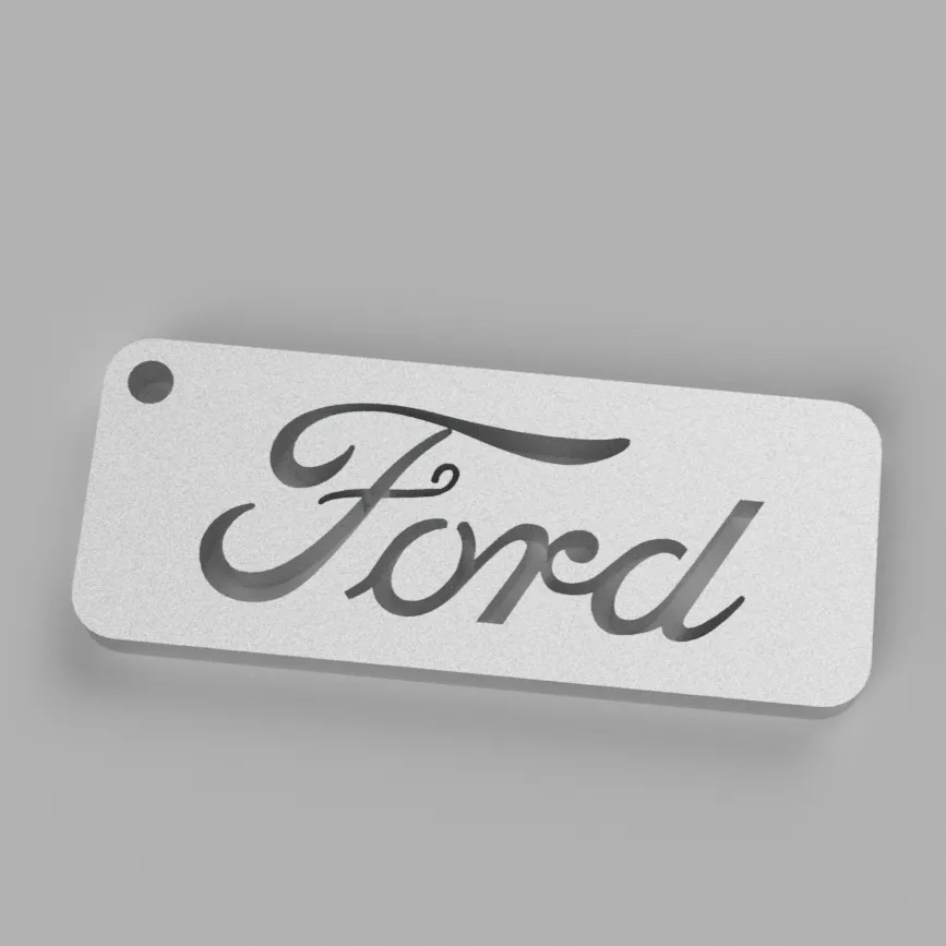 Ford keychain | 3D models download | Creality Cloud