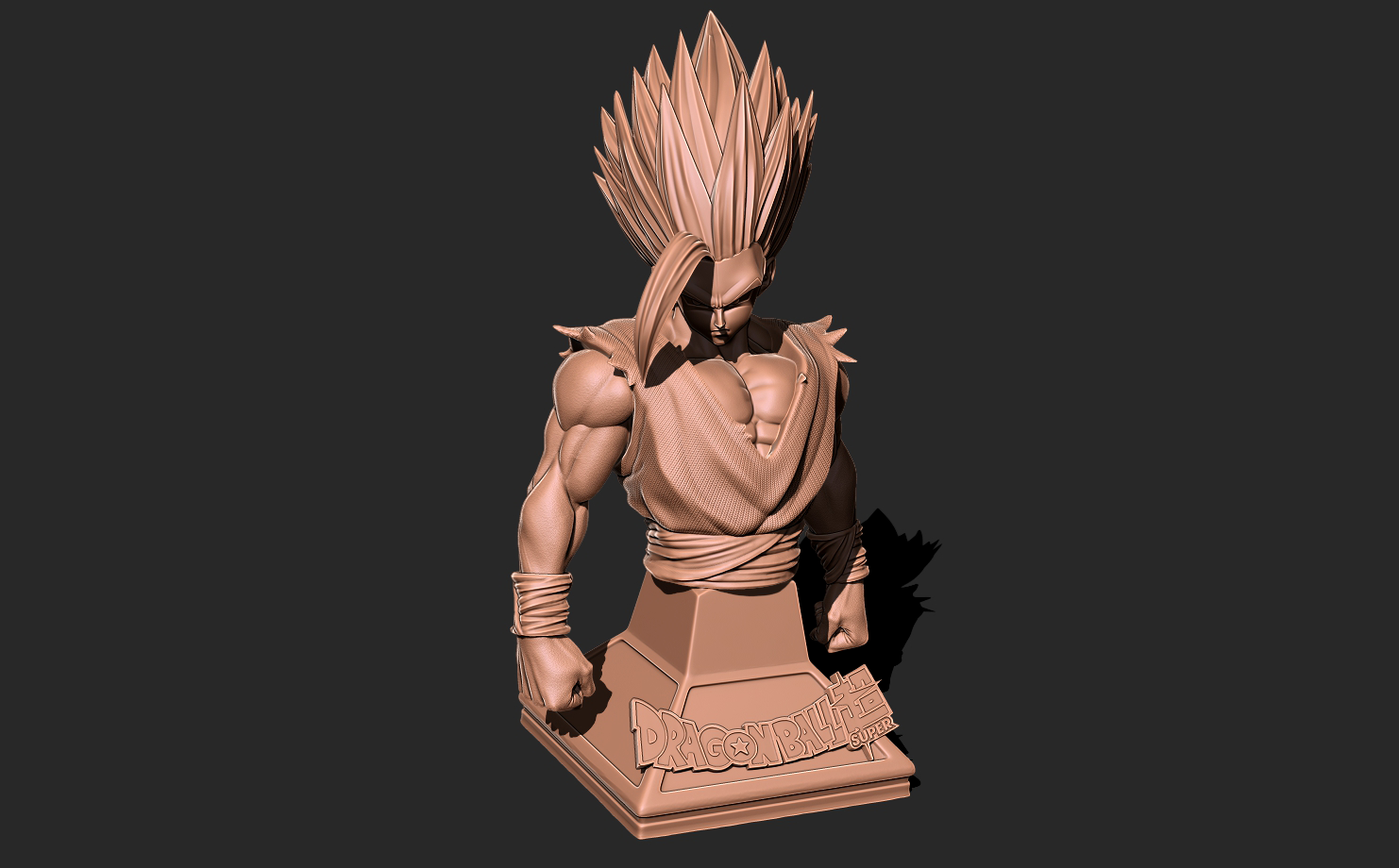 Gohan - Dragon ball super 3D print model | 3D models download ...