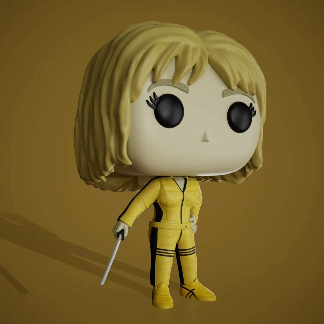 Characters & Creatures STL Download - Funko The Bride - Kill Billby Axos3D