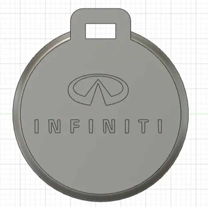 3D Printer Files | 3MF File | Pendentif porte clé Infiniti / Infiniti ...