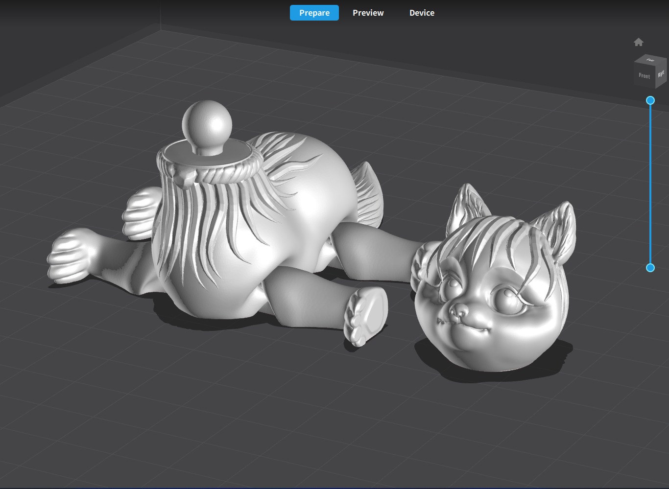 Print in place Articulated dog | 3D models download | Creality Cloud