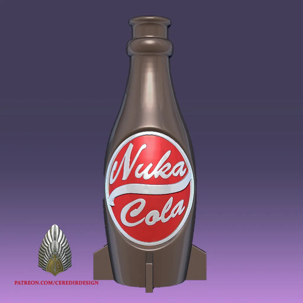 Other STL Download - Fallout Nuka Cola 3d digital downloadby CeredirDesign