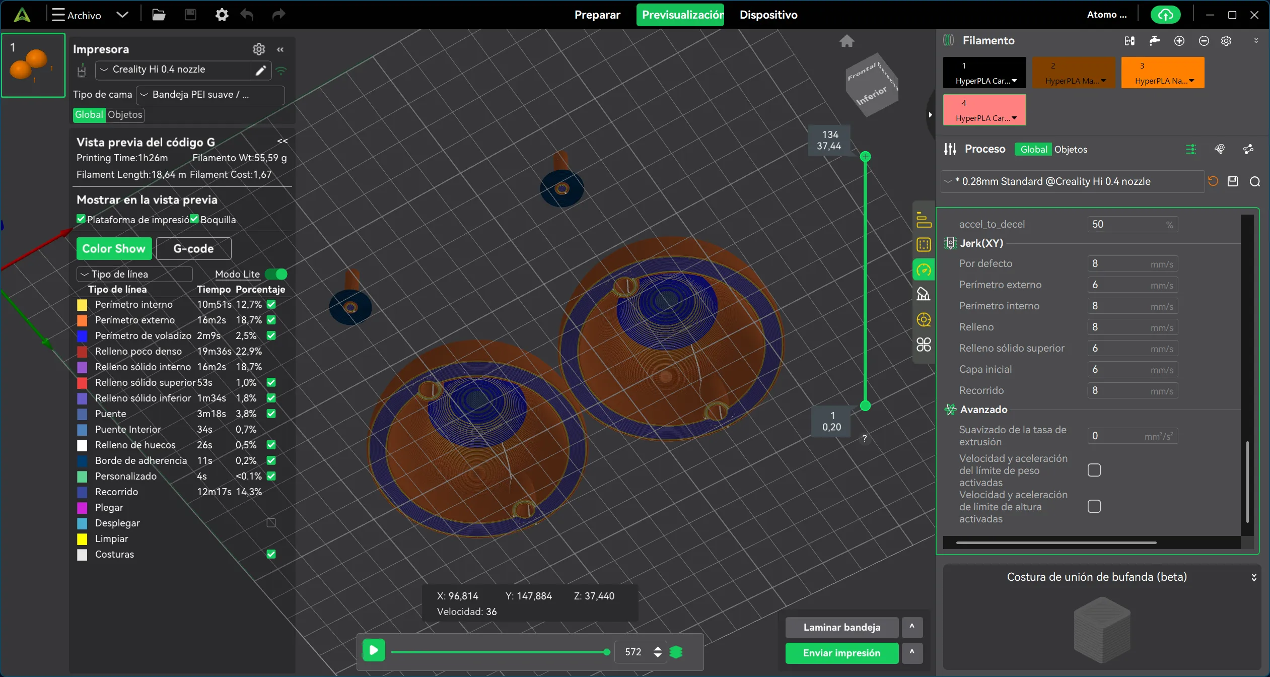 3D Printer Files | 3MF File | Modelos atómicos: Dalton | Creality Cloud