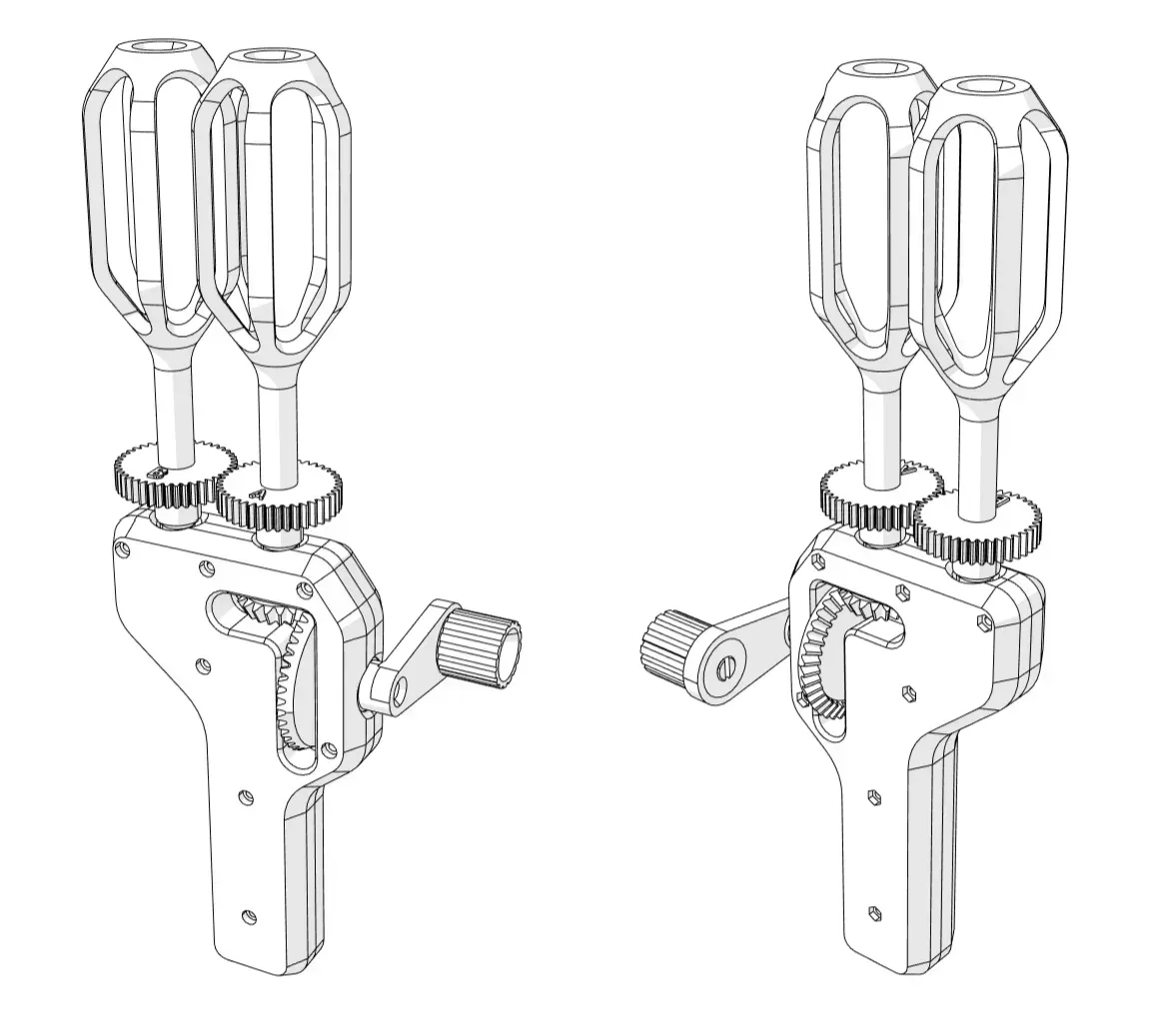 Manual Hand Mixer | 3D models download | Creality Cloud