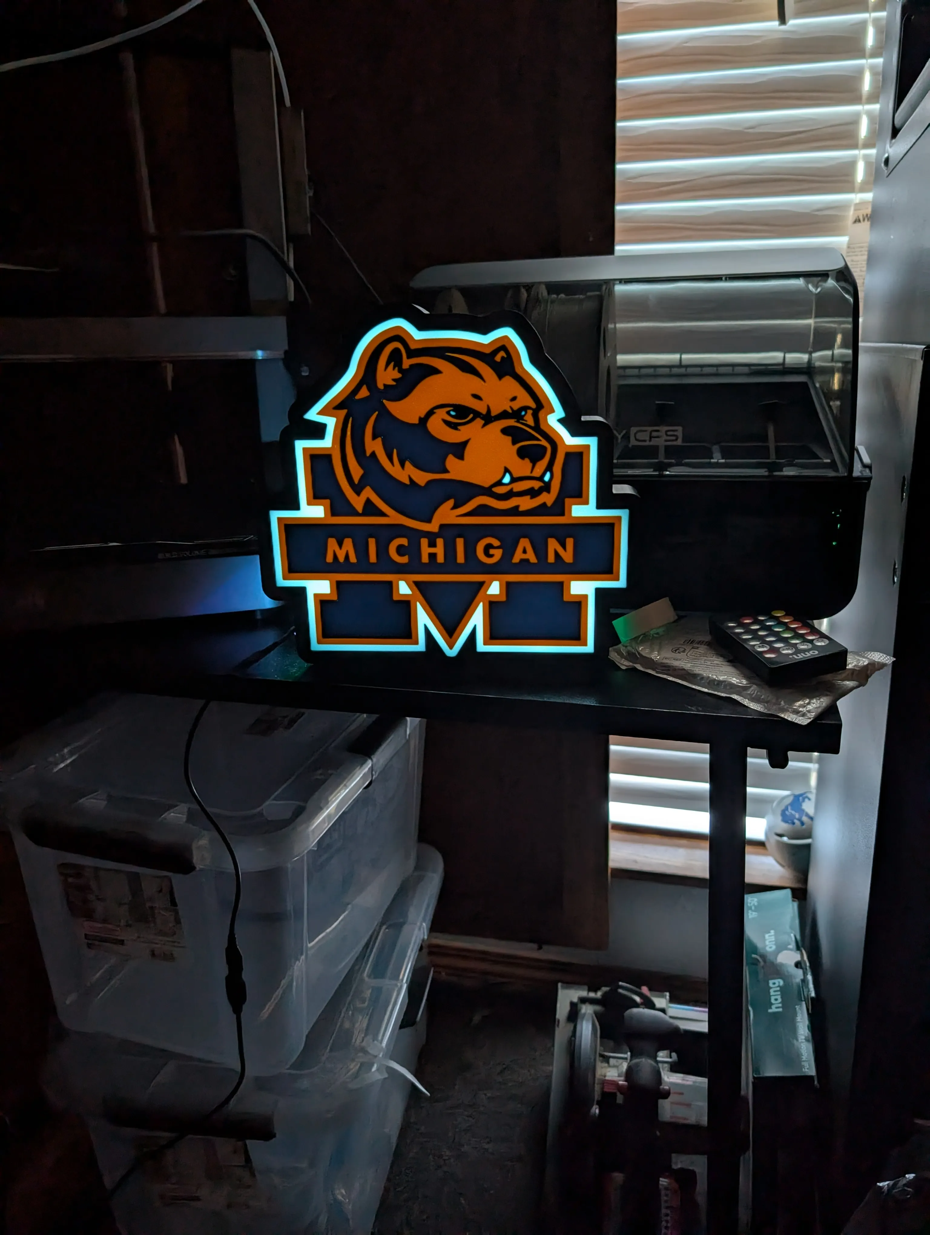 3D Printer Files | 3MF File | Michigan Lightbox | Creality Cloud