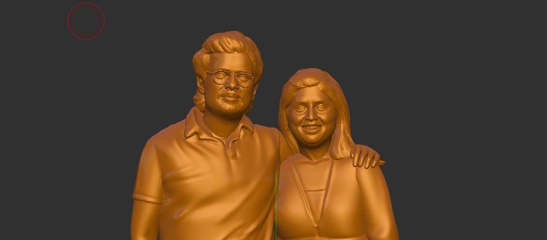 couple miniature | 3D models download | Creality Cloud