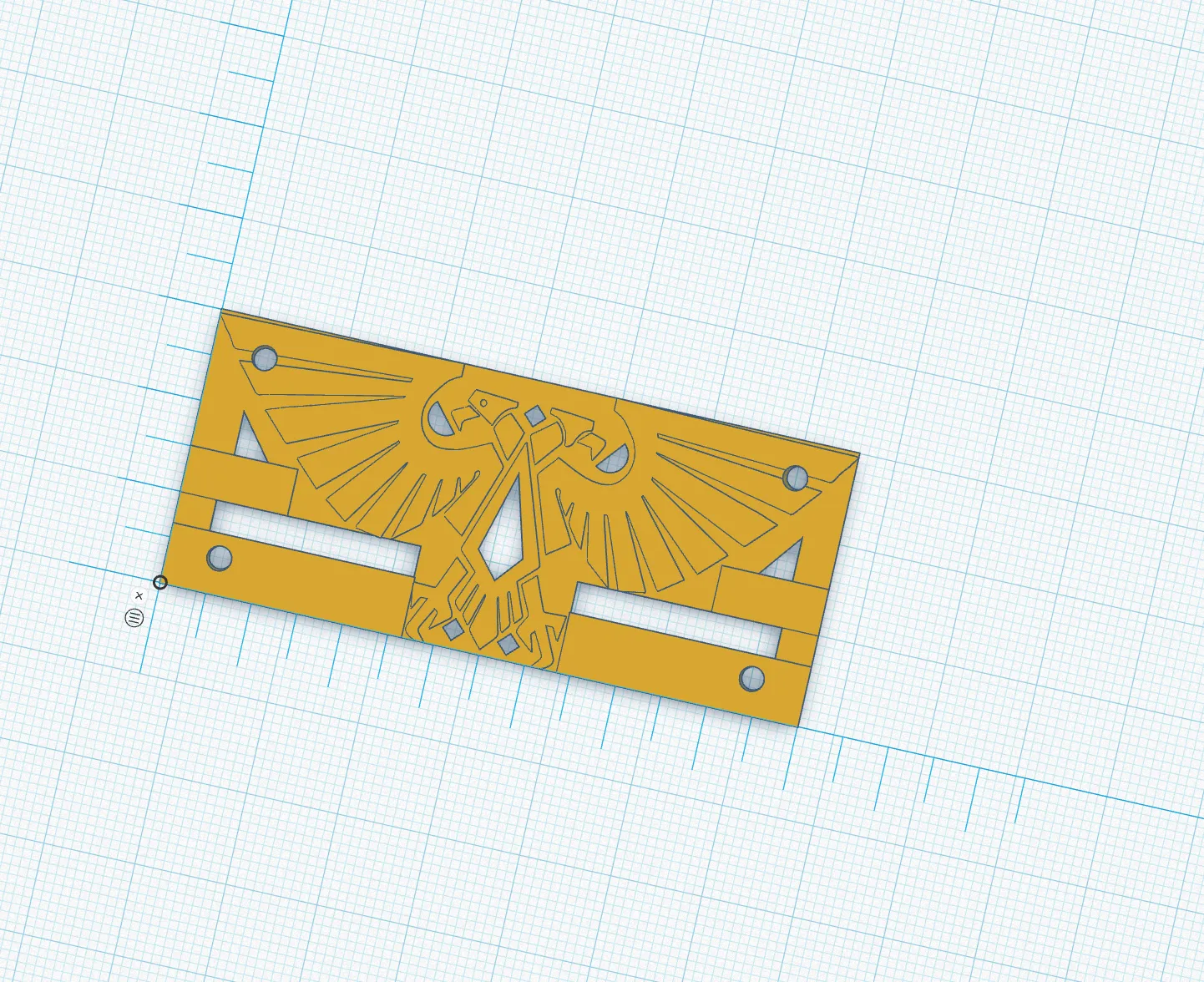 Free Other STL Download - Pi0W case cover w/ Imperial Aquilaby JGW