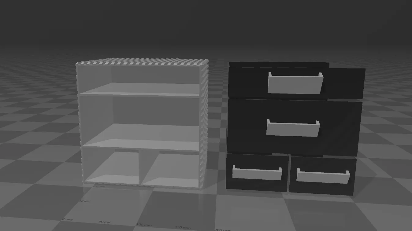 storage drawers | 3D models download | Creality Cloud