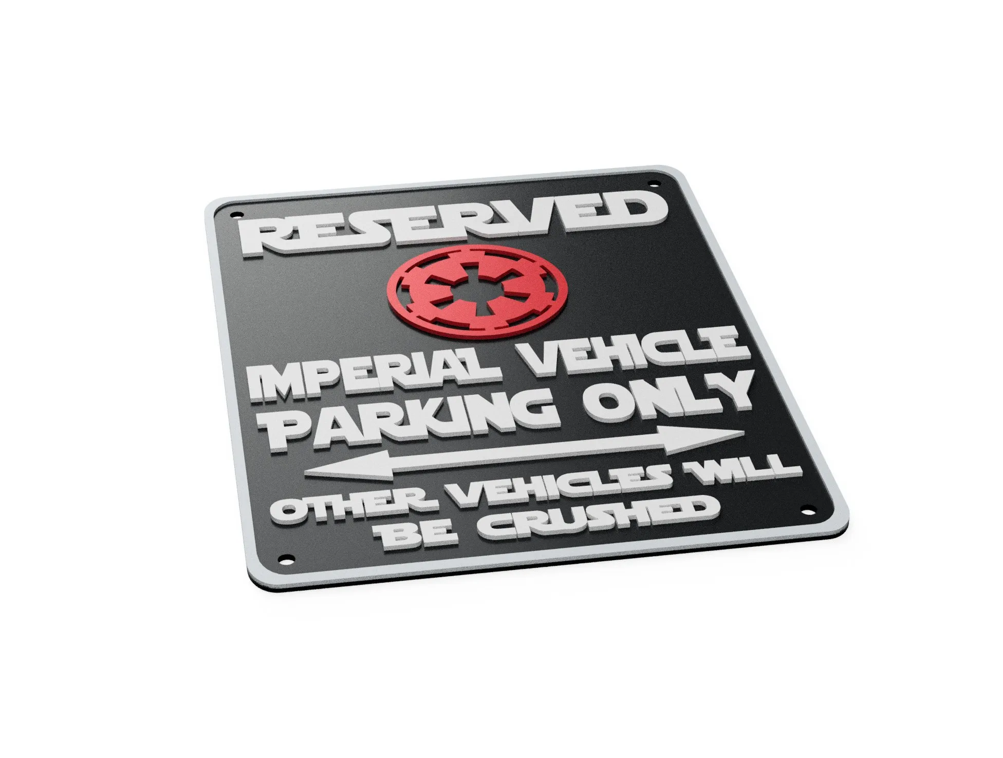 Other STL Download - Empire Imperial Star Wars Car Garage Parking ...