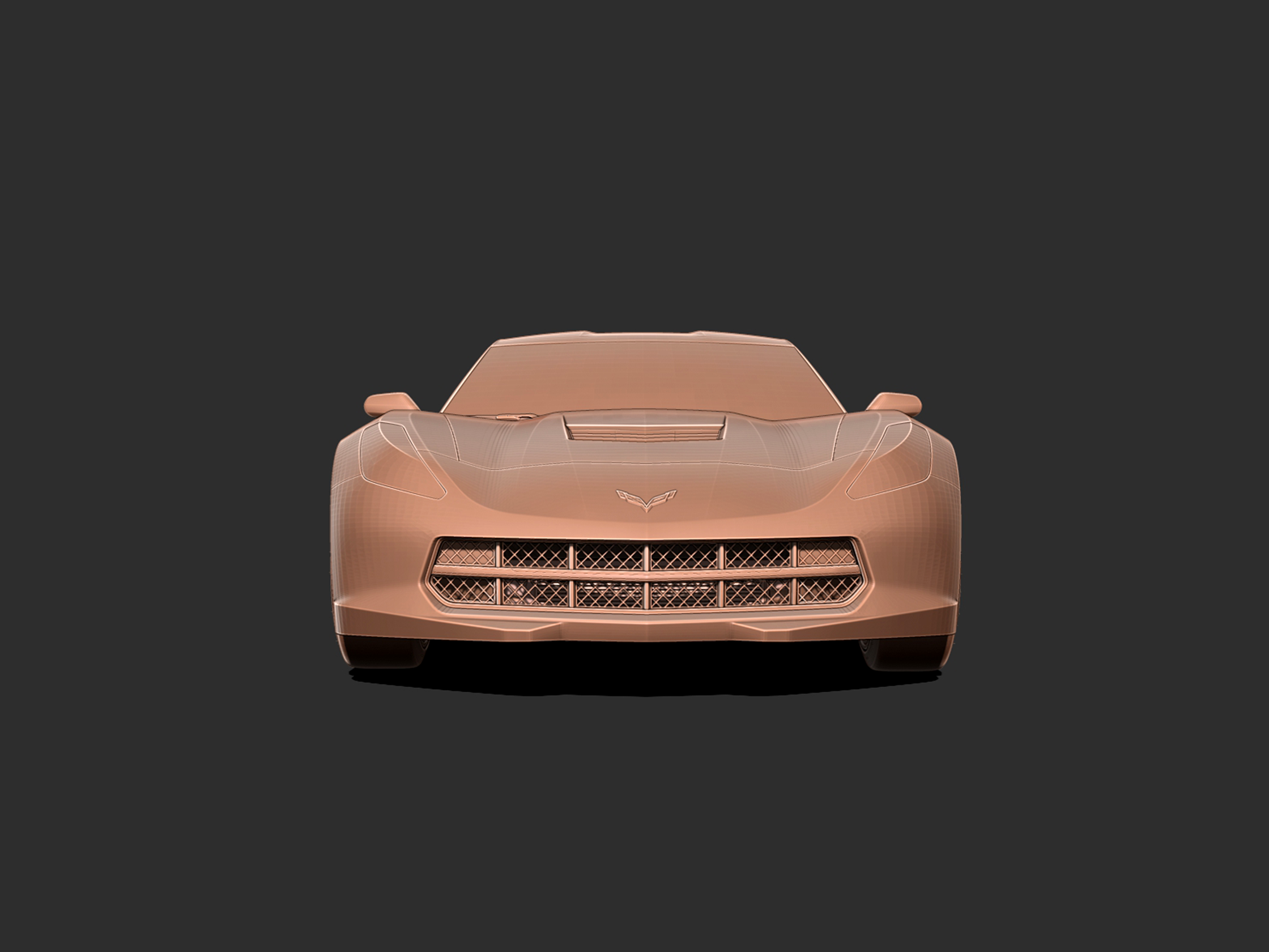 Chevrolet Corvette C7 3d Print model | 3D models download | Creality Cloud