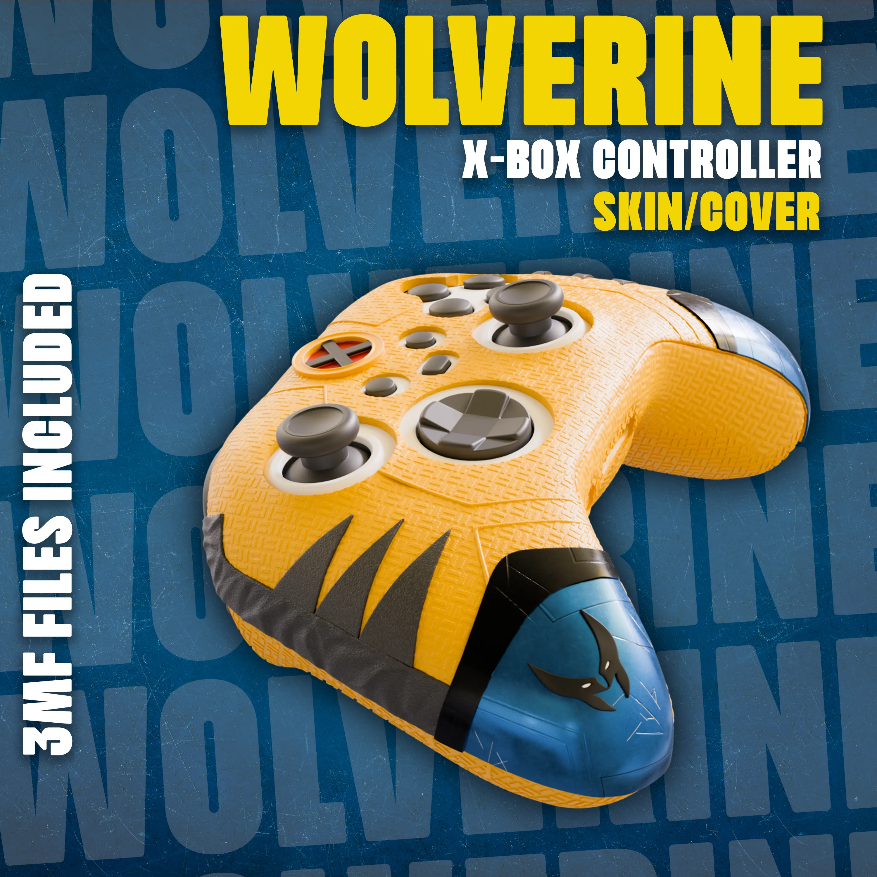 Board Games & Card Games STL Download - Wolverine Xbox Controller ...
