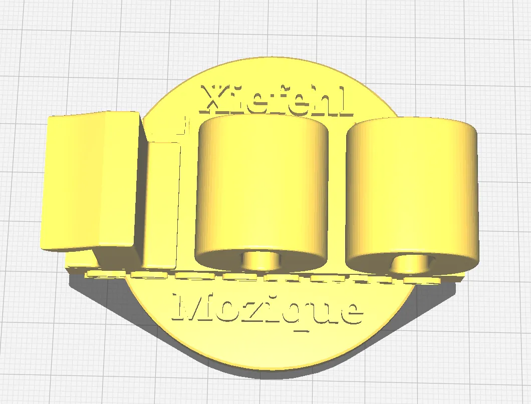 gratuita Badges & Coins STL Descarga - 100 petling dop - Xiefehl Mozique