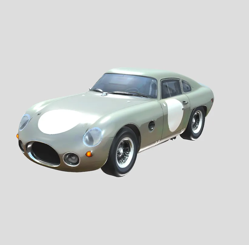 Vehicles & Machinery STL Download - Aston Martin DP215 Grand Touringby ...