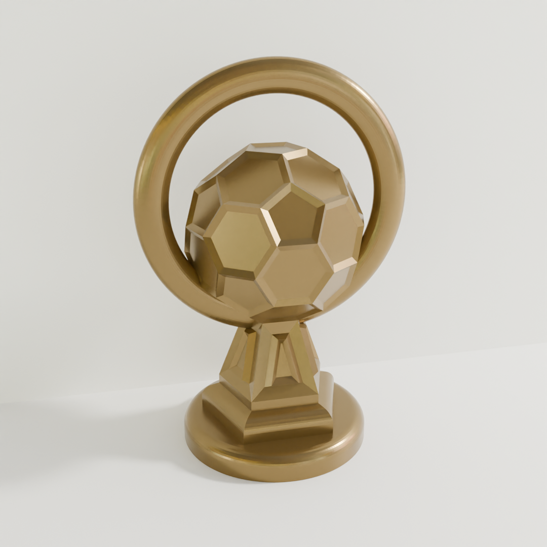 cool soccer trophy | 3D modeller indir | Creality Bulutu